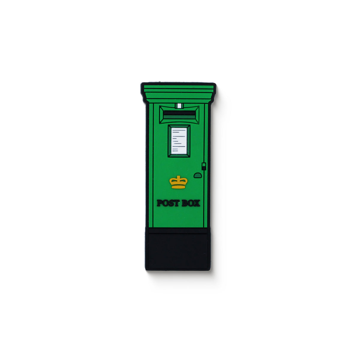 Green Post Box Magnet