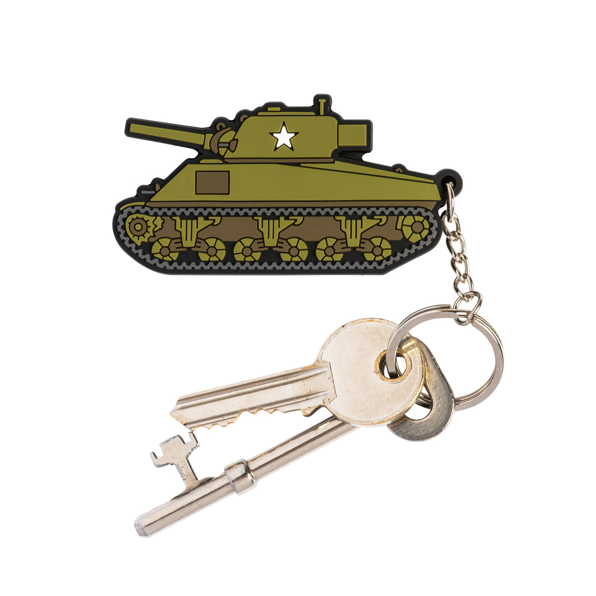 Sherman Tank Keyring