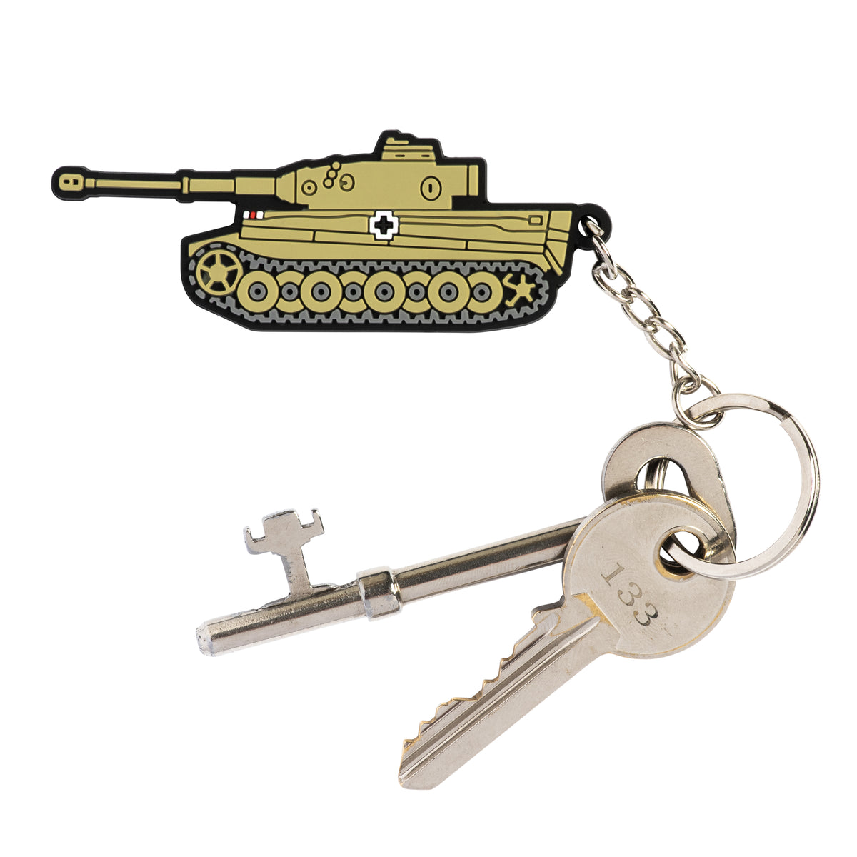 Tiger Tank Keyring